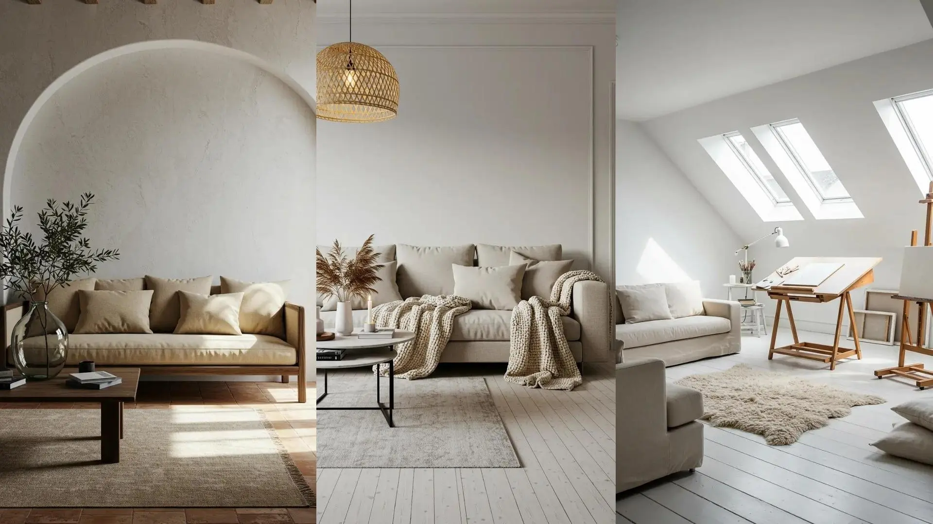 21 serene ontwerpen met krijtwitte muren en beige texturen - Hauszi ...